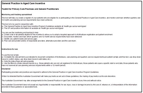 Patient Monitoring And Tracking Tool Australian Government Department