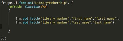 how to fetch data from one doctype to another doctype frappe