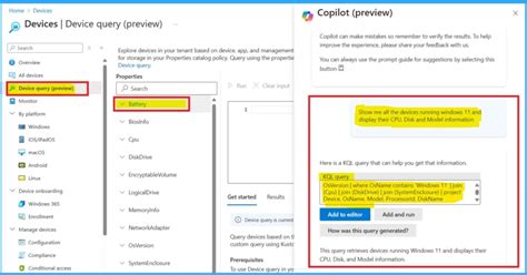 Analytics Capabilities For Querying Multiple Devices And Taking Remote