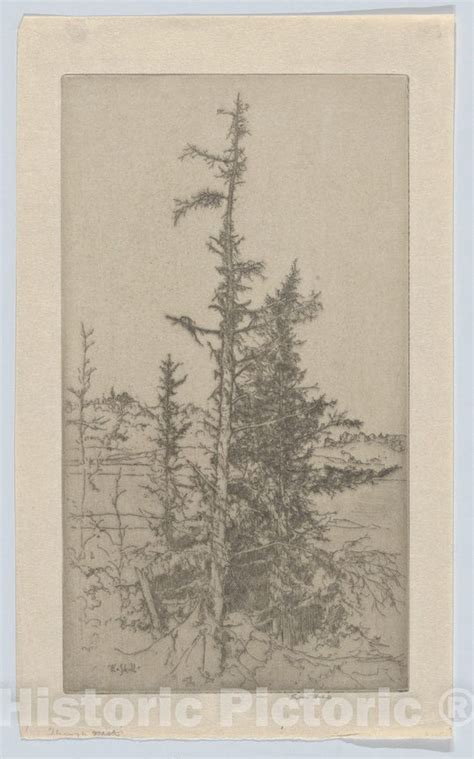 Art Print Ernest Haskell Through The Mist Vintage Wall Art