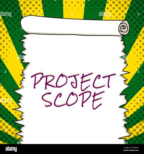 conceptual display project scope business concept evaluation of work