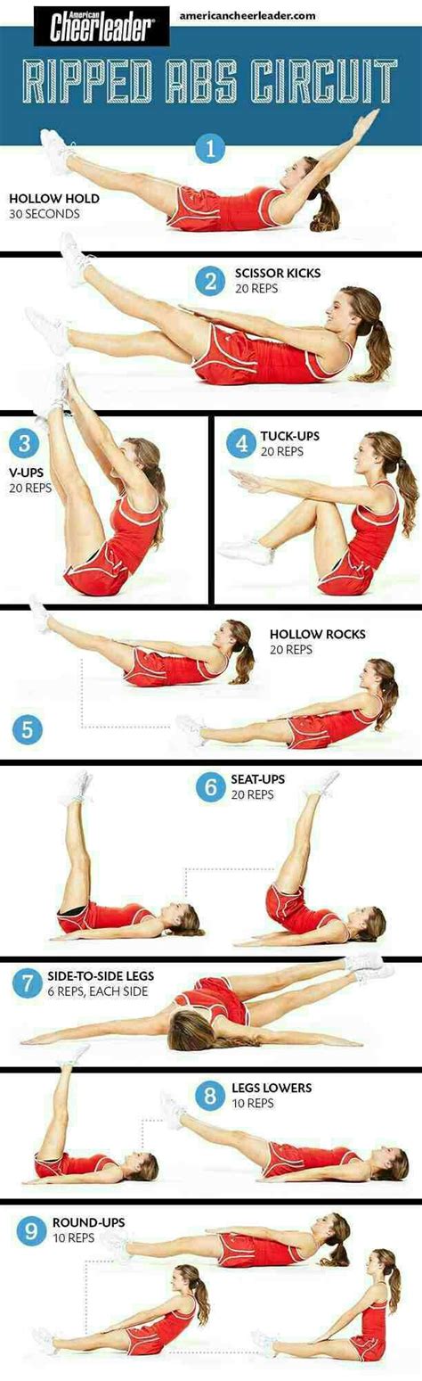 Killer Ab Workout Fitness Body Health Fitness Cheerleading Workouts