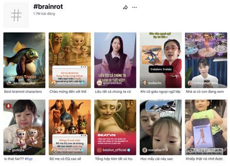 Vì Sao Vũ Trụ Thối Não Brainrot Lại Gây Nghiện Khối Nghỉ Hè Toàn Cầu