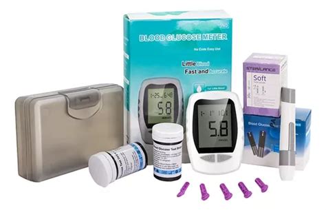 Glucometro Digital Ivd Con 50 Tiras Y 50 Lancetas Oximetr Cuotas Sin