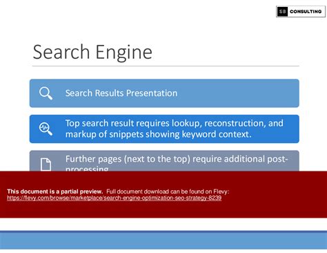 Search Engine Optimization Seo Strategy Ppt Slide Deck