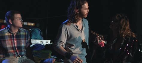 Naked Unknown In Pitching Tents