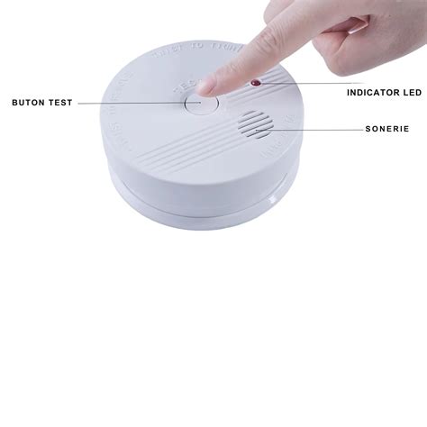 Detector Fum Standalone Ronic X Tehnologie Fotoelectrica Material