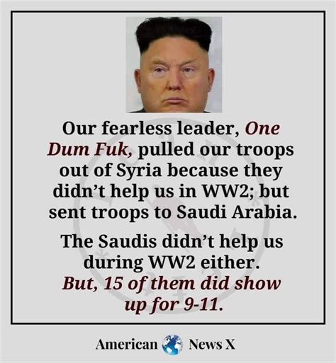 Trumpian “logic” Rbannedfromthedonald