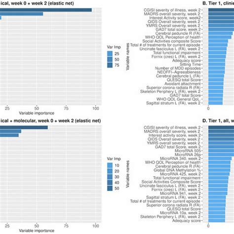 Predictive Models Achieving The Highest Mean Balanced Accuracy In Tier
