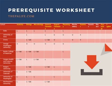 Pa School Prerequisites Which Classes To Take To Get Into Pa School