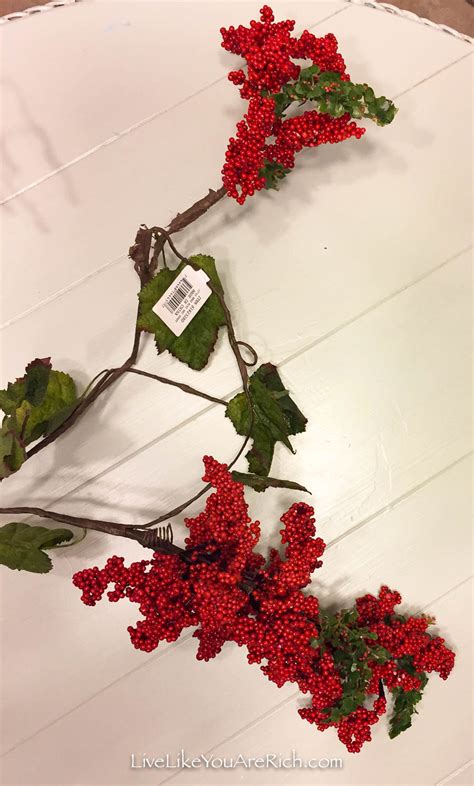 Christmas Holly Berry Wreath Live Like You Are Rich