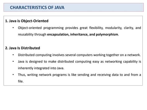 Javacharacteristics Classpath Compliation Pptx