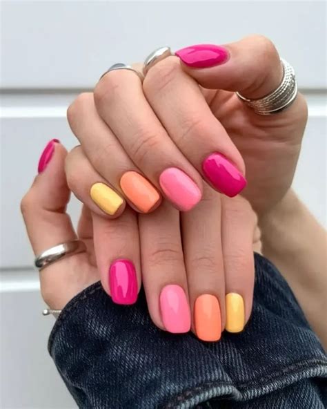 Summer Nail Colors Ideas 2025 Trendy Brights Basics And Pastels For
