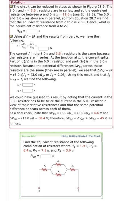 Solved Problem Four Resistors Are Connected As Shown In Chegg Com