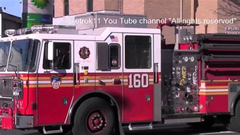 Fire Truck New York Fdny Engine 160 © Youtube
