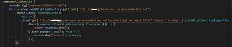 Calling Web Api In Spfx With Aad Client Library Through Microsoft Azure