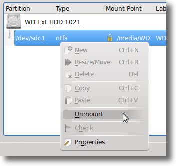 Editing Partitions With KDE Partition Manager
