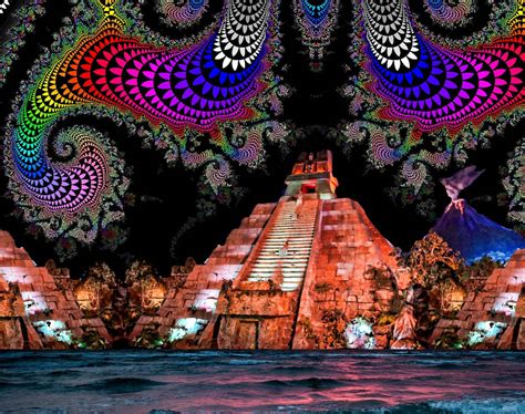 Kalideoscope Skies 22 Aztec Pyramid Dusk By Deepwarmdreaming2 On