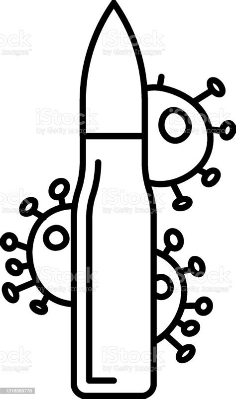 가능한 사회적 불안 벡터 아이콘 Deisgn의 두려움 탄약 및 총기 부족으로 인해 흰색 배경에 바이러스 전염병 결과 코로나 바이러스 탄약 개념 코로나 바이러스 제 3 세계