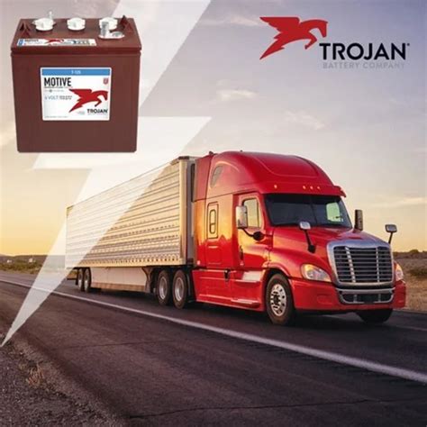 Trojan Batteries For Heavy Duty Trucking And Commercial Vehicles 24v