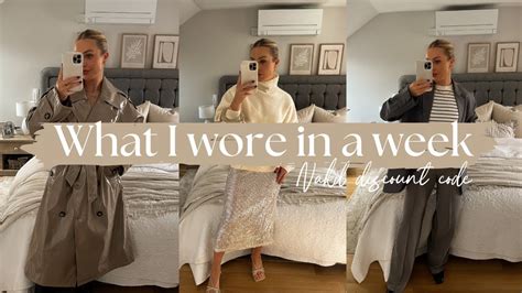 WHAT I WORE IN A WEEK CASUAL AUTUMN OUTFITS NAKD DISCOUNT CODE AD YouTube
