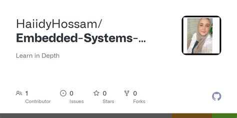 github haiidyhossam embedded systems diploma learn in depth