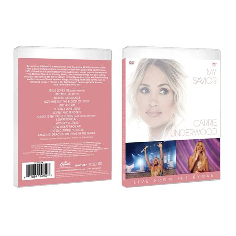 My Savior Live From The Ryman Dvd Mca Official Store