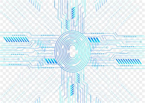 Network Security Vector Design Images Network Security Fingerprint Future Technology Digital