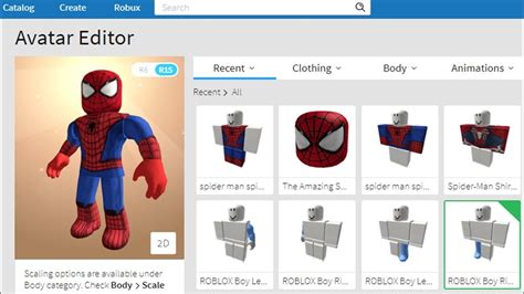 How To Make A Spider Man Outfit In Roblox At Katharyn Frisina Blog