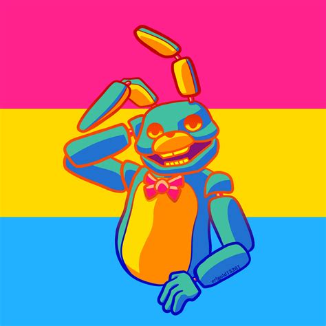 Pansexual Bonnie [fnaf] By Erigold13261 On Deviantart