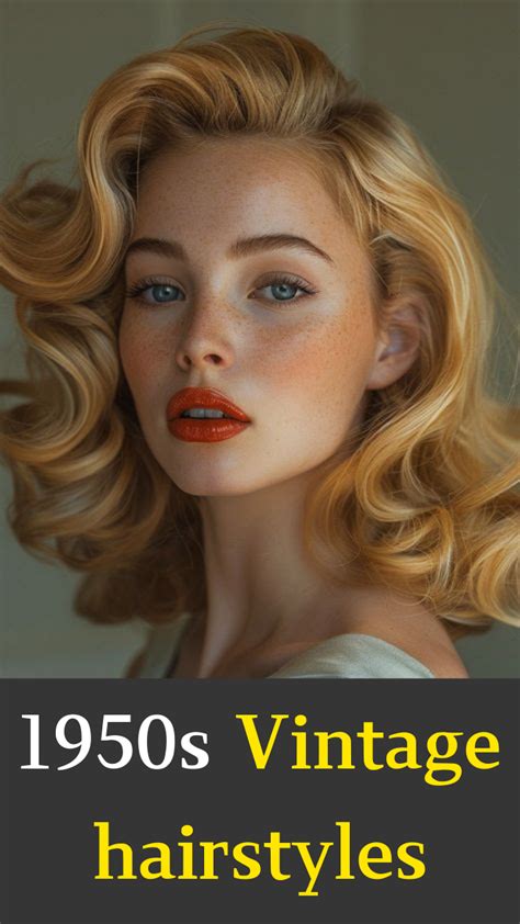 1950s Vintage Hairstyles Hair From The 50s