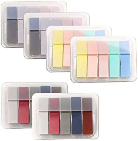 Haftmarker In 15 Farben Seitenmarker Selbstklebend Haftstreifen