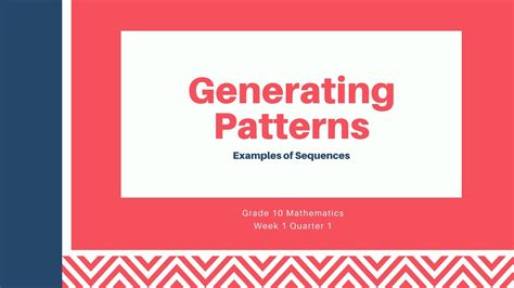 Generating Patterns Examples At Malissa Ellis Blog