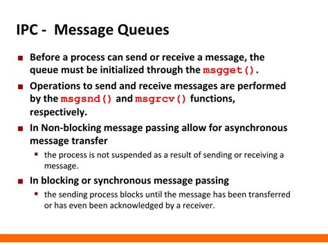 Ppt Introduction To Operating Systems Inter Process Communication