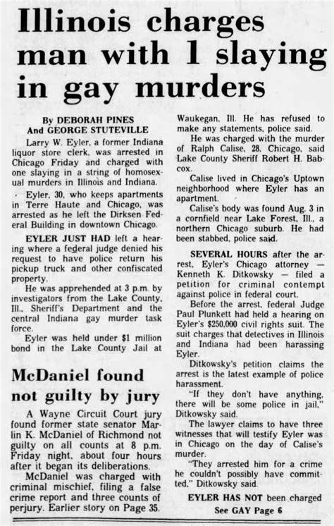Illinois Charges Man With Gay Murder The Johnny Doe Project