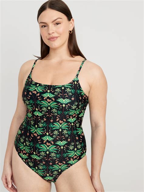 Tie Back One Piece Cami Swimsuit Old Navy