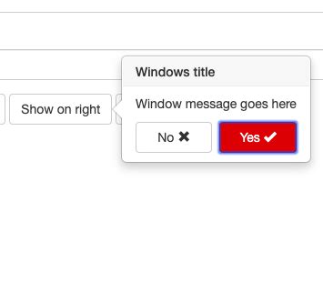 Angular Confirmation Popover Angular Awesome