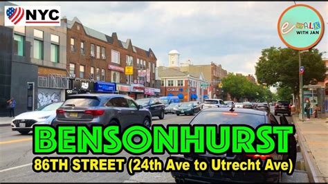💖 Nyc Walk Hd Exploring Bensonhurst Brooklyn Along 86th Street