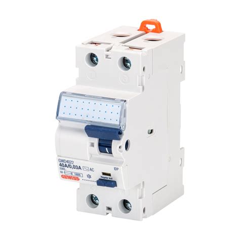 Interrupteur Différentiel 25 A Instantané 2 Modules 100 Ma Type A