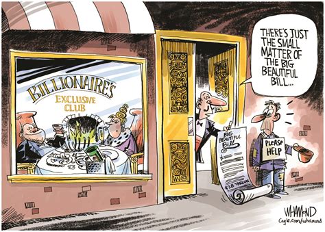 Rich Guy Political Cartoon