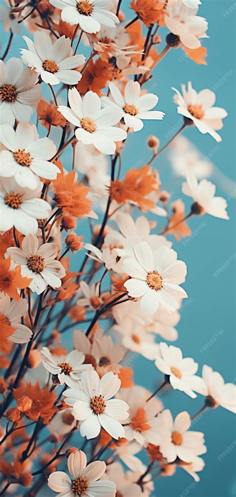 Premium Photo An Elegent Pattern Of Flowers