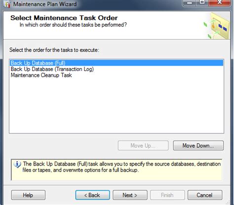 How To Create Backups Using Database Maintenance Plan Sqlserverscribblescom
