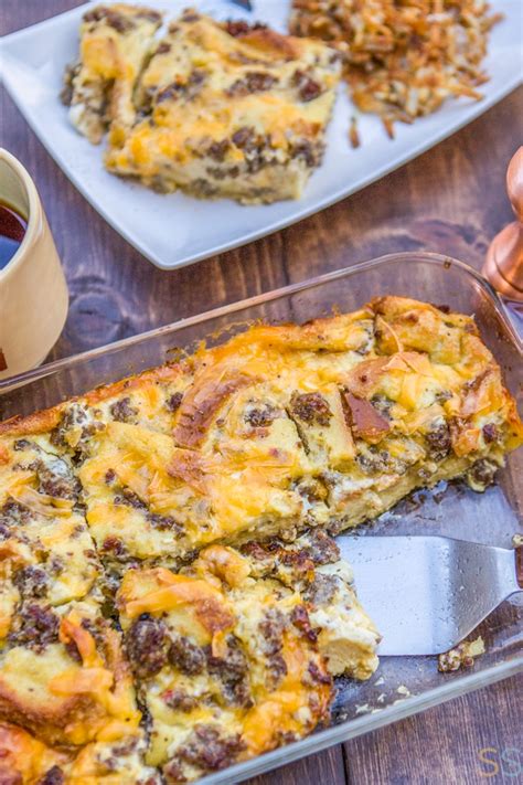 Easy Breakfast Sausage Egg Casserole At Darlene Gentry Blog