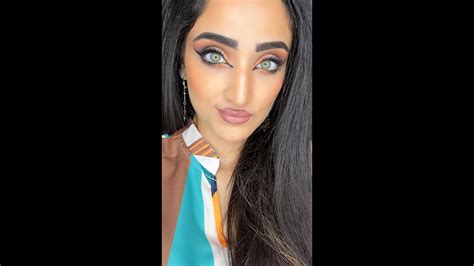 Nude Makeup On Eyes Green Tutorial Youtube