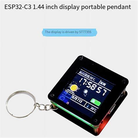 Esp32 C3 Development Board 144inch Lcd Screen Desktop Trinkets