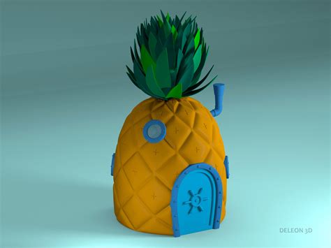 Spongebob Free 3d Model Blend Free3d