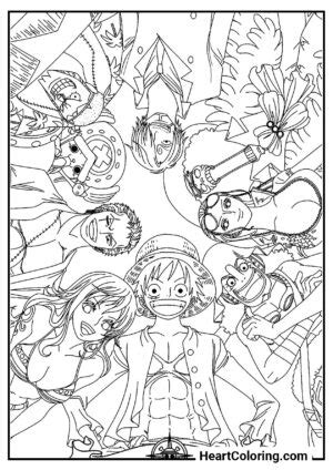 One Piece Coloring Pages 35 Free Printables
