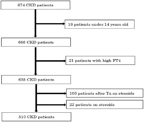 Algorithm For This Study CKD Chronic Kidney Disease Tx Transplantation Download