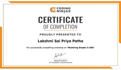 Lakshmi Sai Priya Patha On Linkedin Codingninjas Workshop