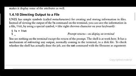 18cs56 Unix Programming Mod 1 Session 2 Youtube